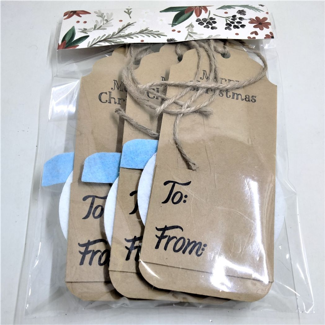 Snowman Gift Tags / Gift Card Holders / Set of 3 – Justscrapin Crafty ...