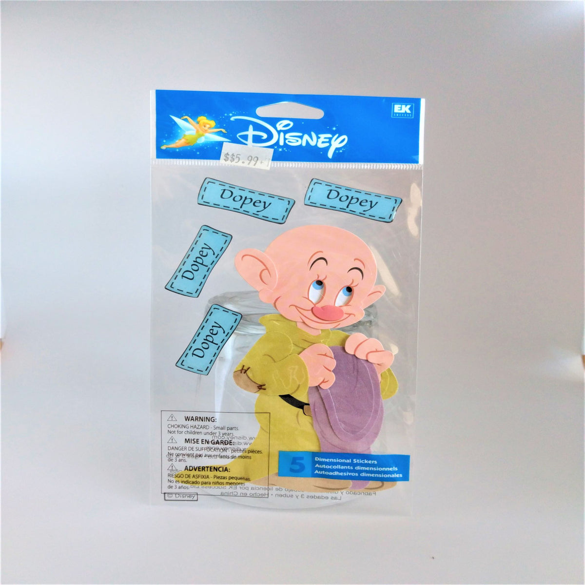 Disney Seven Dwarves 3D Stickers Collection by EK Success – Justscrapin ...